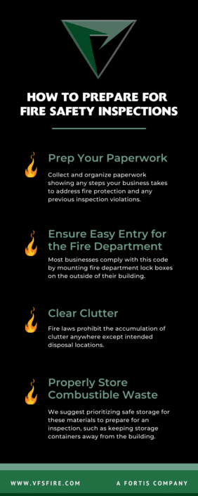 How to Prepare For Fire Safety Inspections - VFS Fire & Security Services
